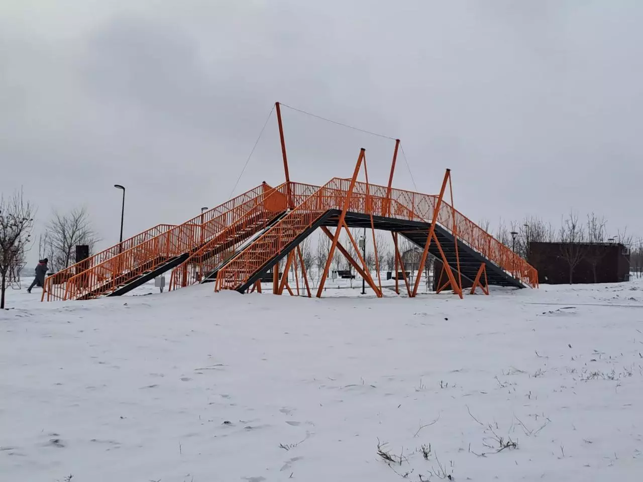 В Ростове появился первый в регионе велосипедный мост в Суворовском » DonDay - новости Ростова ...