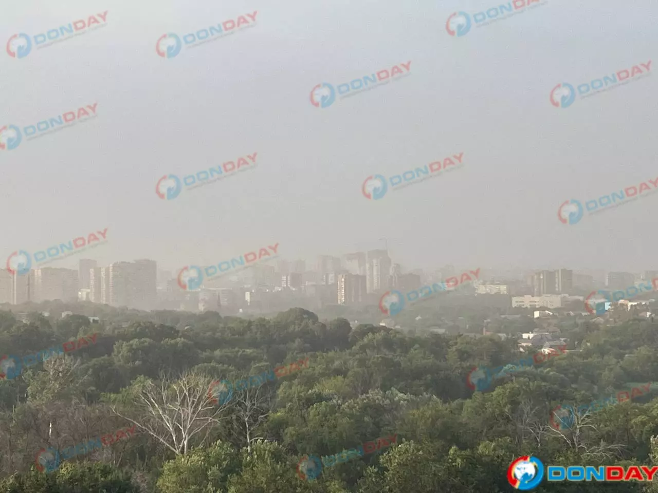 Над Ростовом поднялась мощная пыльная буря 13 июля » DonDay