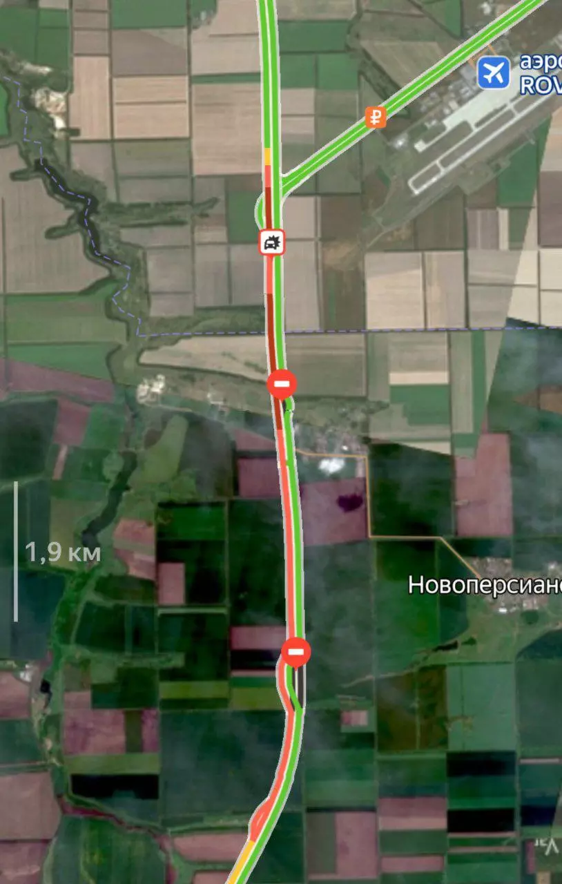 Гигантская пробка из-за ДТП с фурой парализовала движение на М-4 в Ростовской области » DonDay